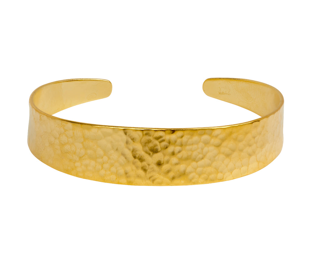 Jane Diaz Hammered Cuff Bracelet