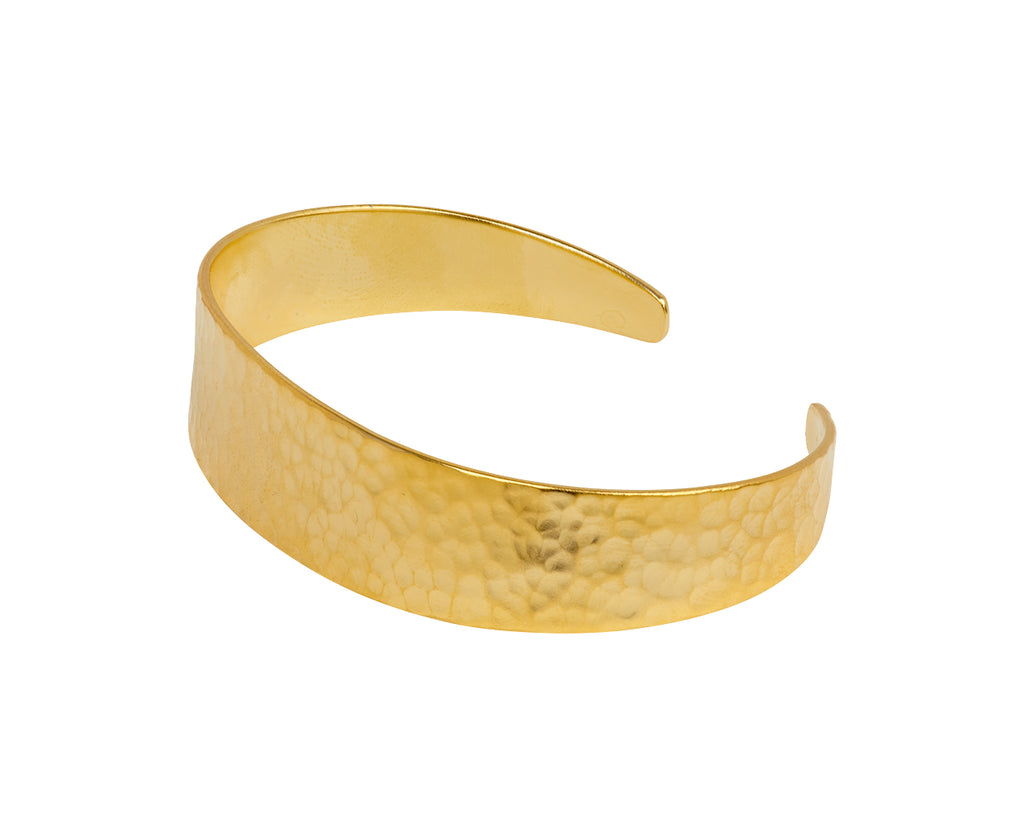 Jane Diaz Hammered Cuff Bracelet