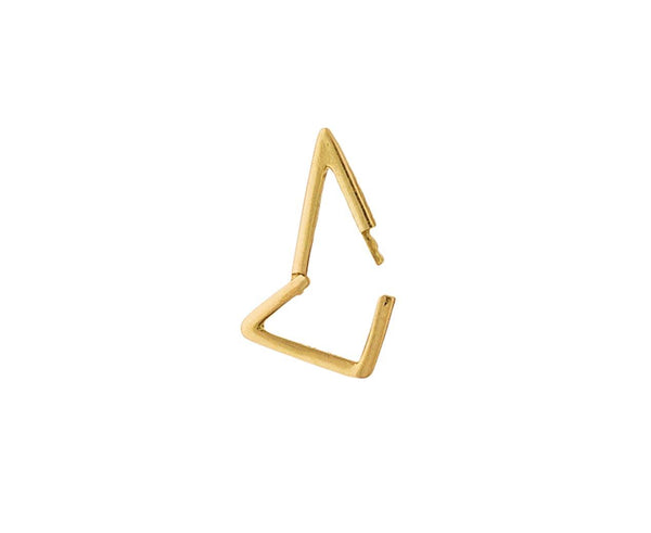 Small Triangle SINGLE Earring